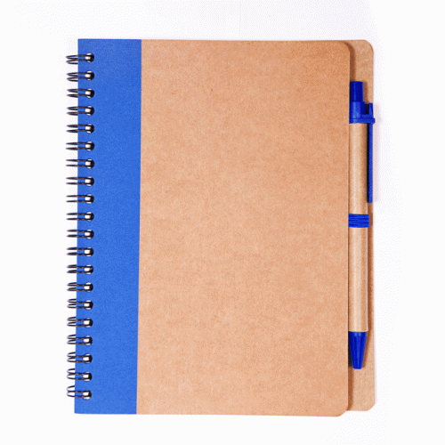 notebook carton personnalisée | Cadeau Écologique Maroc